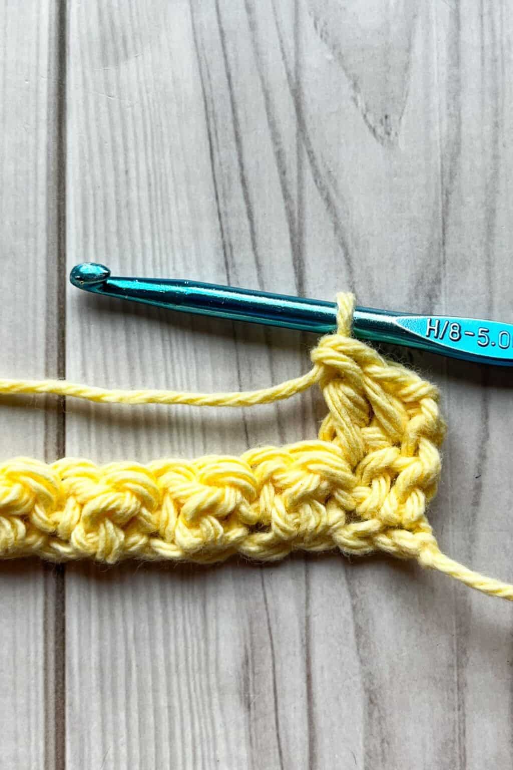 Grit Stitch Crochet Pattern - thecaffeinatedsnail.com