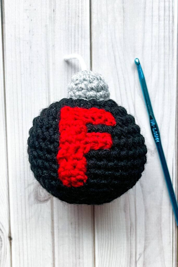 F Bomb Crochet Pattern - thecaffeinatedsnail.com