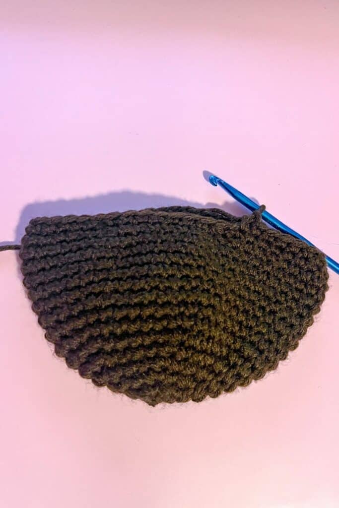 Crochet Christmas Pudding Pattern - thecaffeinatedsnail.com