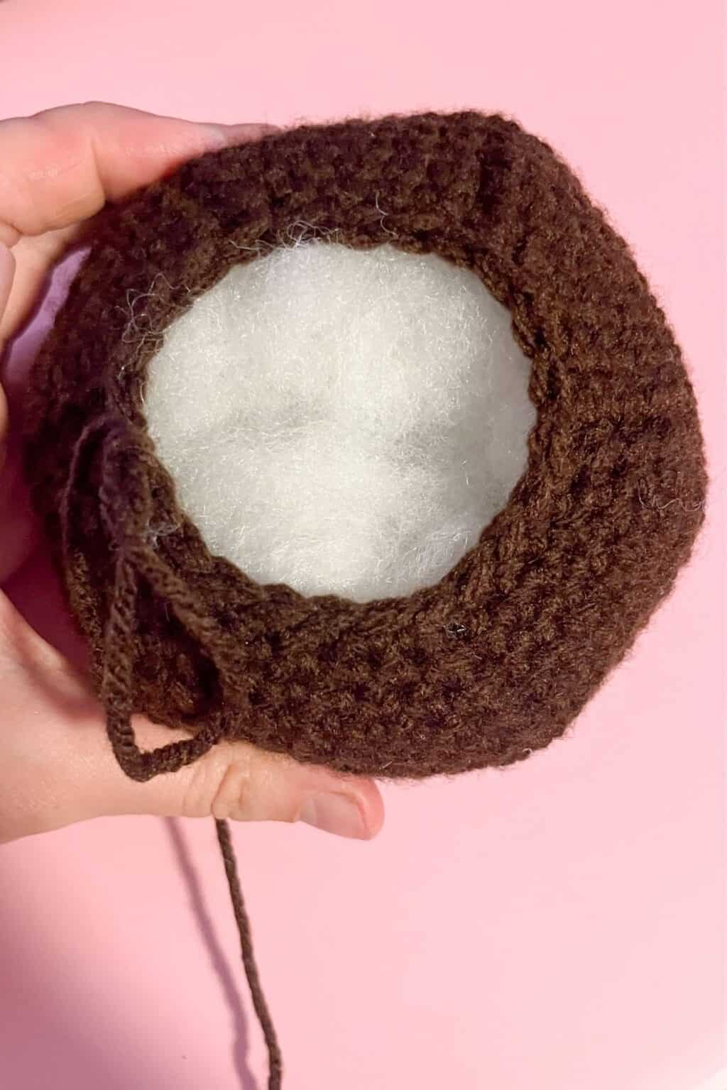 Crochet Christmas Pudding Pattern - thecaffeinatedsnail.com