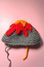Crochet Volcano Pattern - thecaffeinatedsnail.com