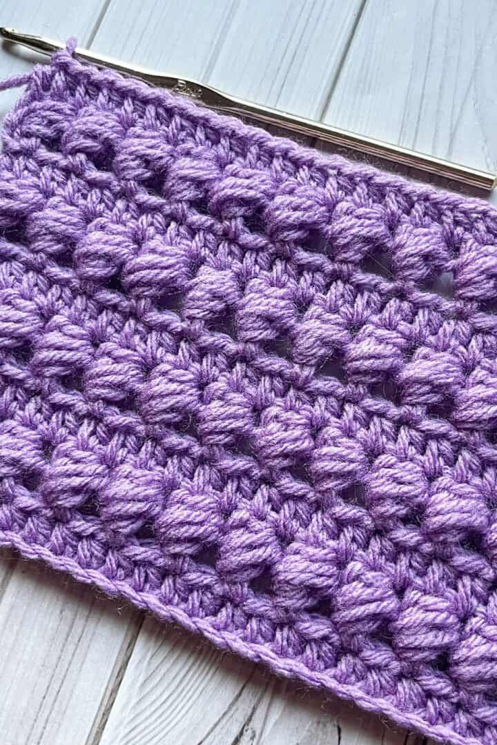 Crochet Bead Stitch - thecaffeinatedsnail.com