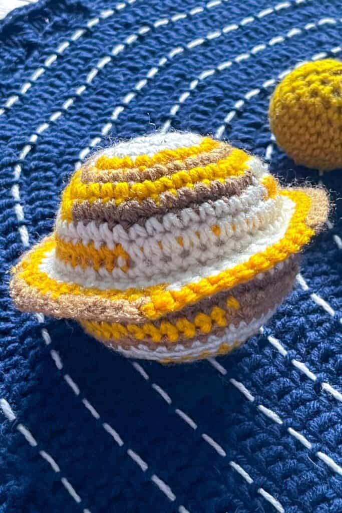 Crochet Planets and Solar System Play Set - thecaffeinatedsnail.com