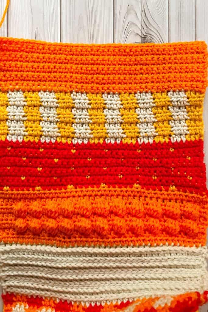 Patchwork Pumpkin Crochet Pattern with Different Stitches ...