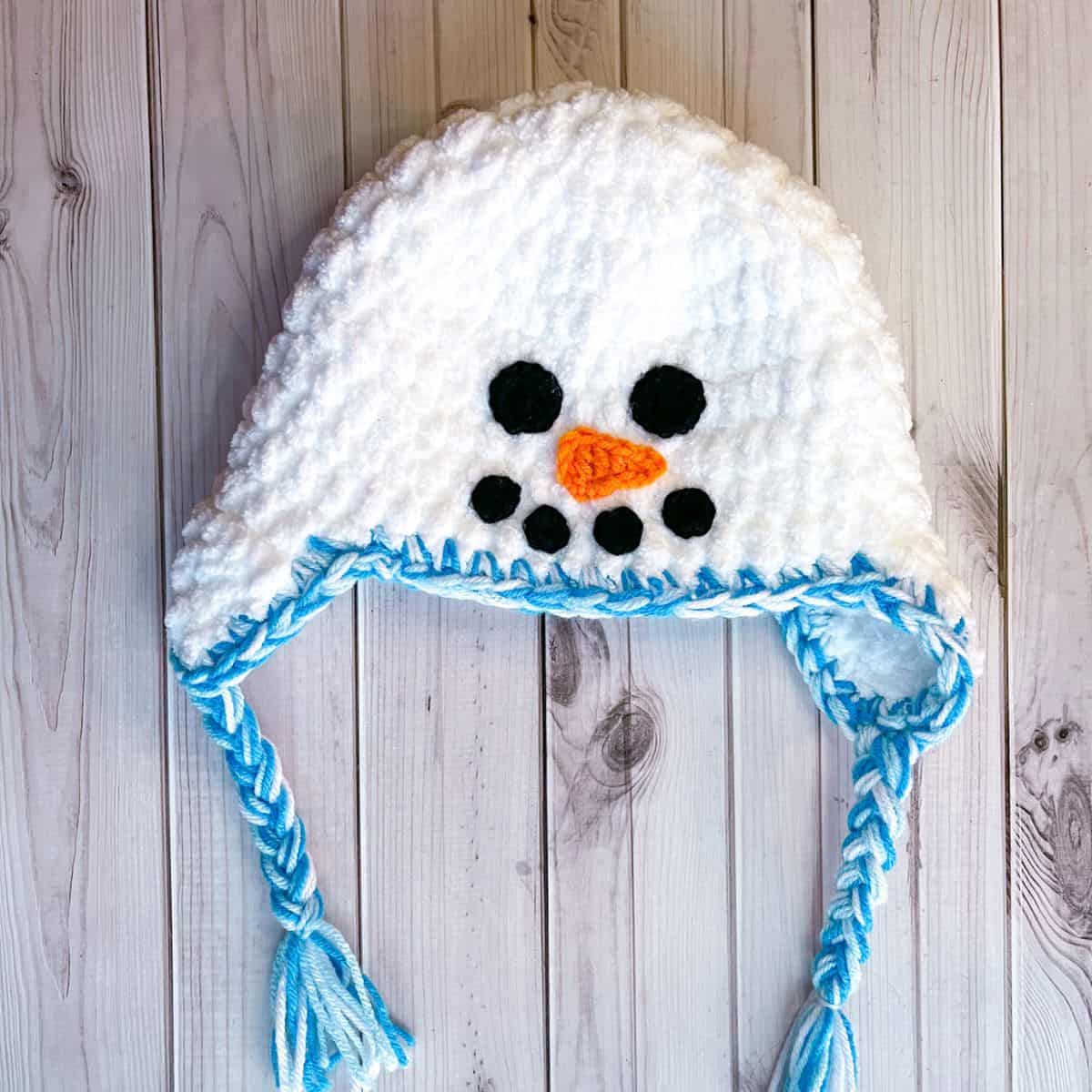 Snowman Hat Template Cozy Snowman Hat Knitting Pattern Little Red