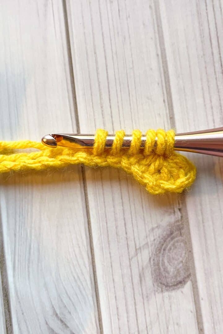 Daisy Stitch Crochet Tutorial - thecaffeinatedsnail.com