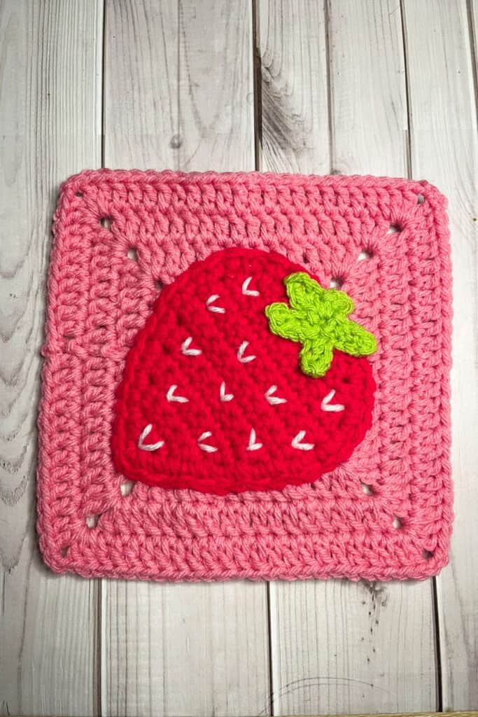 Strawberry Cardigan Crochet Pattern - thecaffeinatedsnail.com