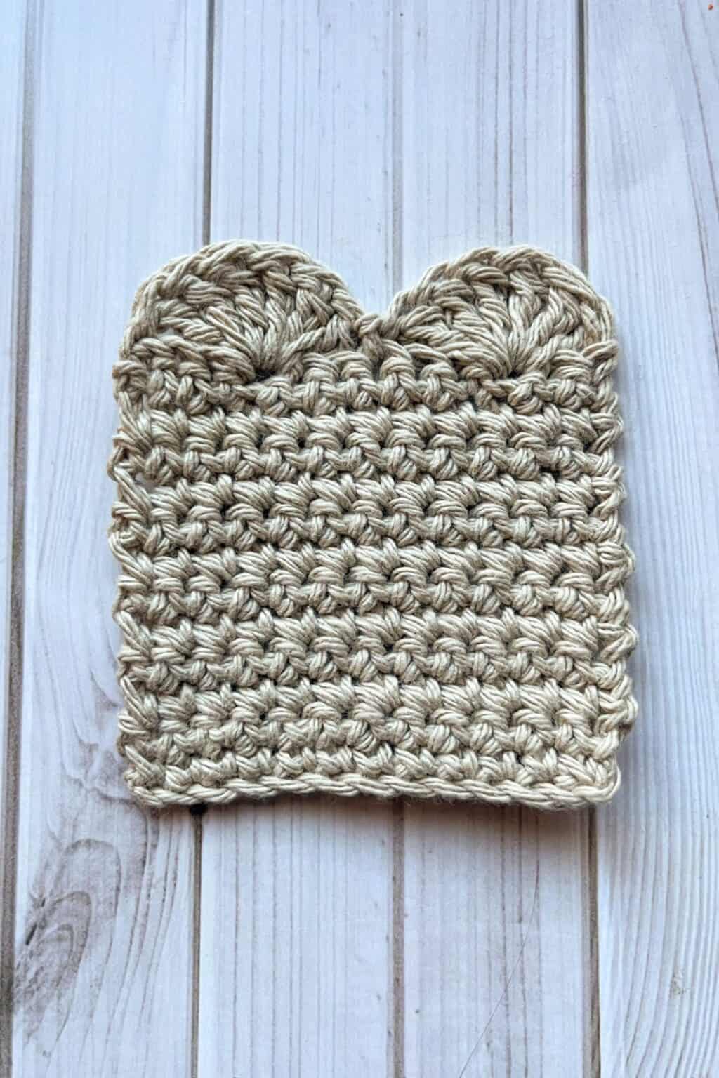 Crochet Toast Coaster Pattern - thecaffeinatedsnail.com