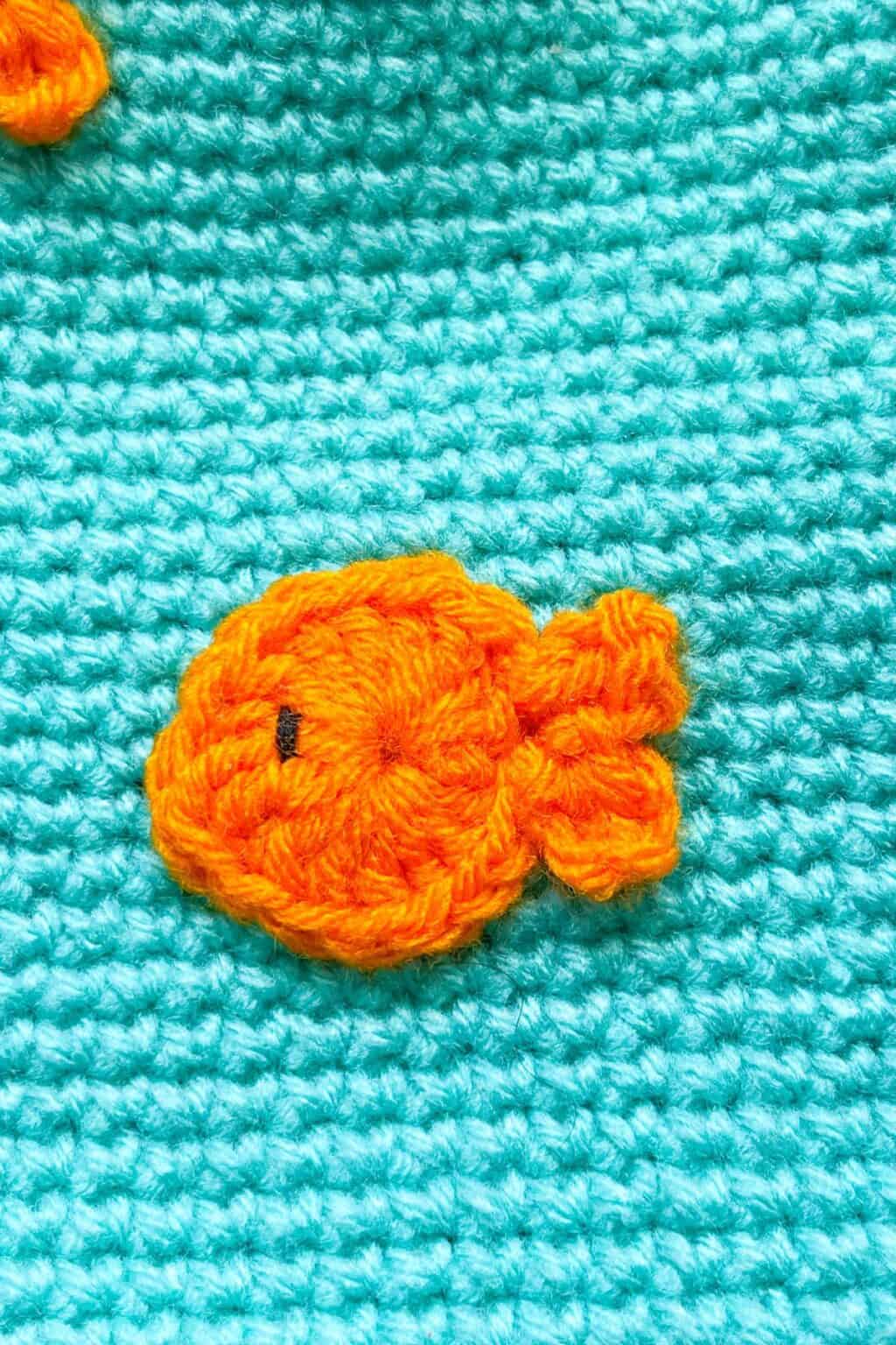 Crochet Fish Bag Pattern - thecaffeinatedsnail.com