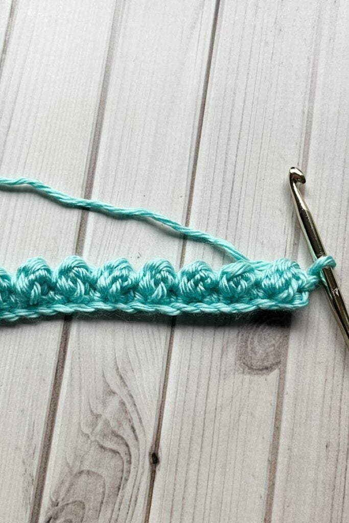 Crochet Berry Stitch - thecaffeinatedsnail.com